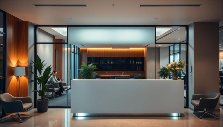 Front Desk Window: Design Ideas for Office Reception – Affordable ...